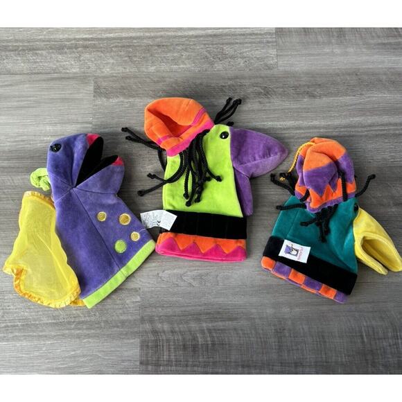 Manhatton Toy | Toys | Vtg Manhattan Toy Crow Rasta Puppet Set Hat Kids ...